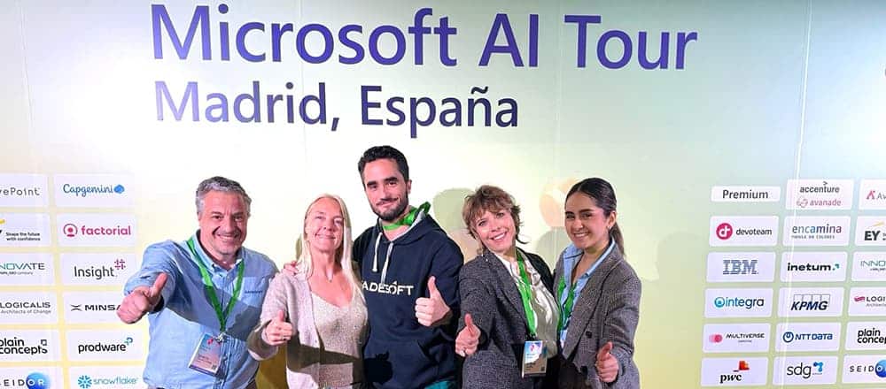 Gadesoft colabora con Microsoft AI Tour Madrid 2025